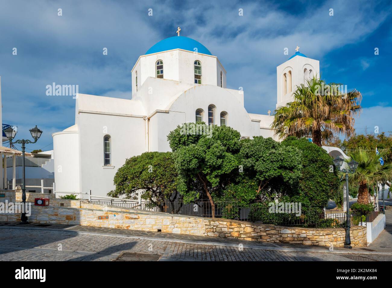 Greece paros island naousa hi-res stock photography and images - Alamy