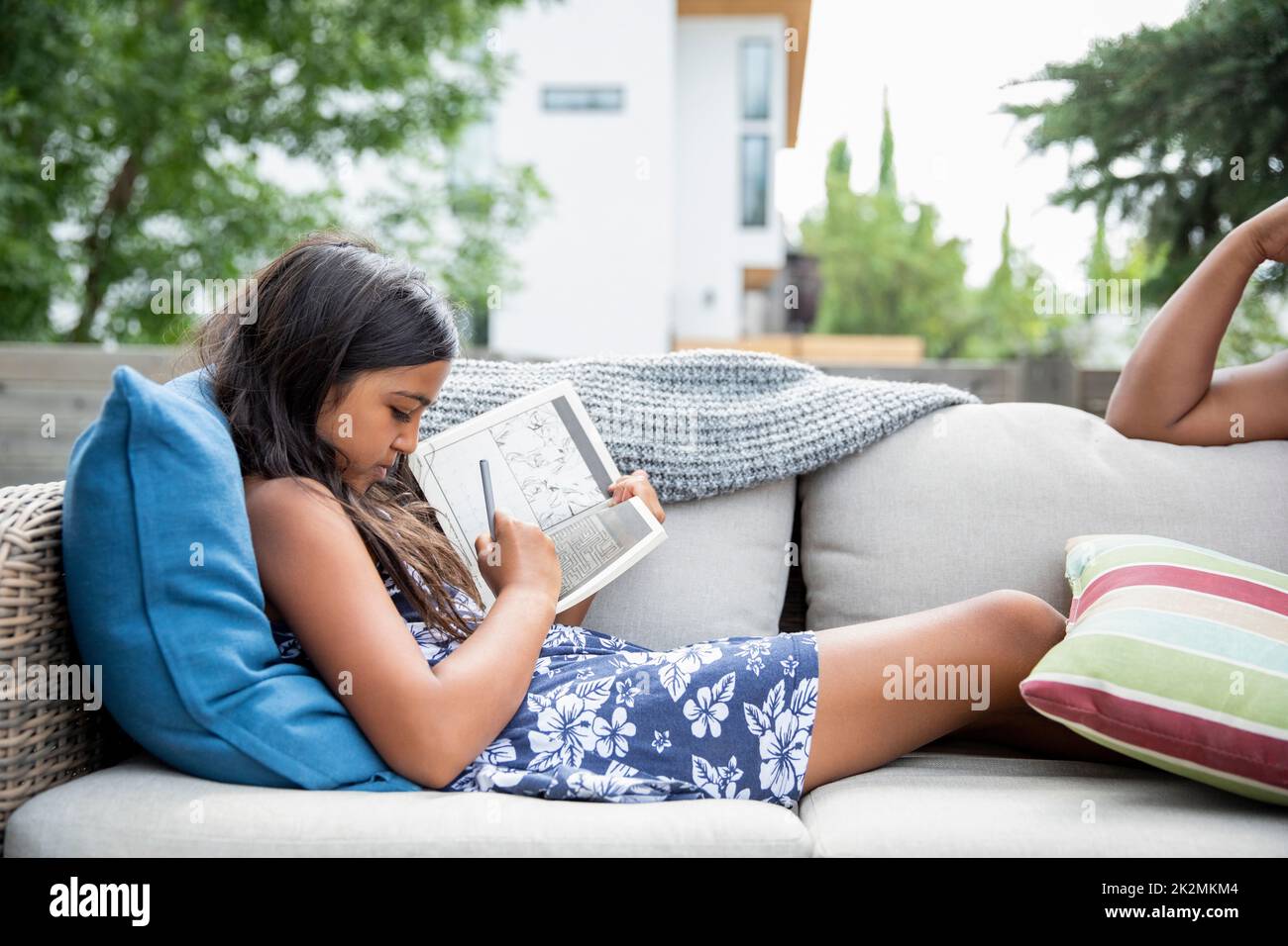 Woman Writing A Book