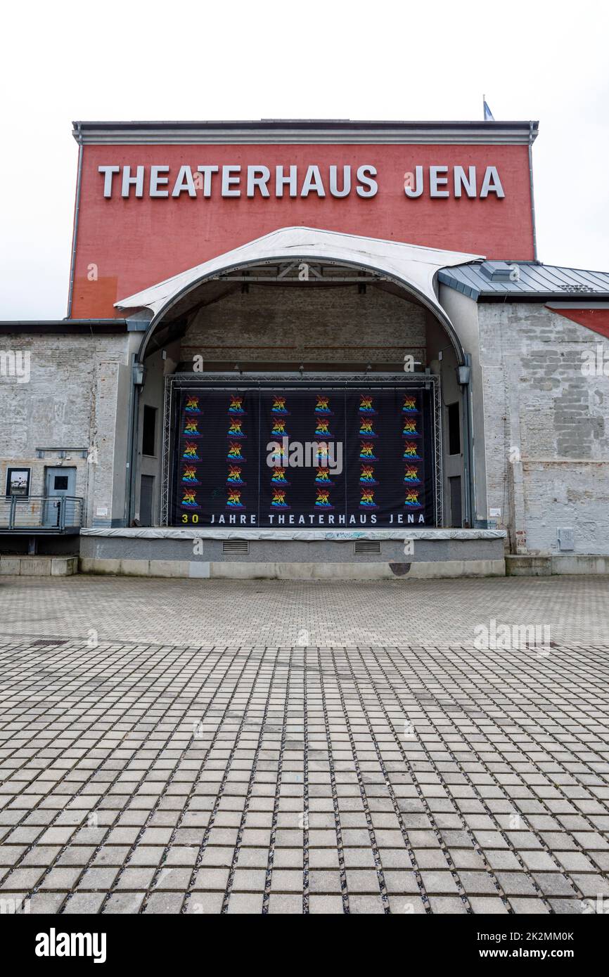 Theater house Jena Stock Photo - Alamy