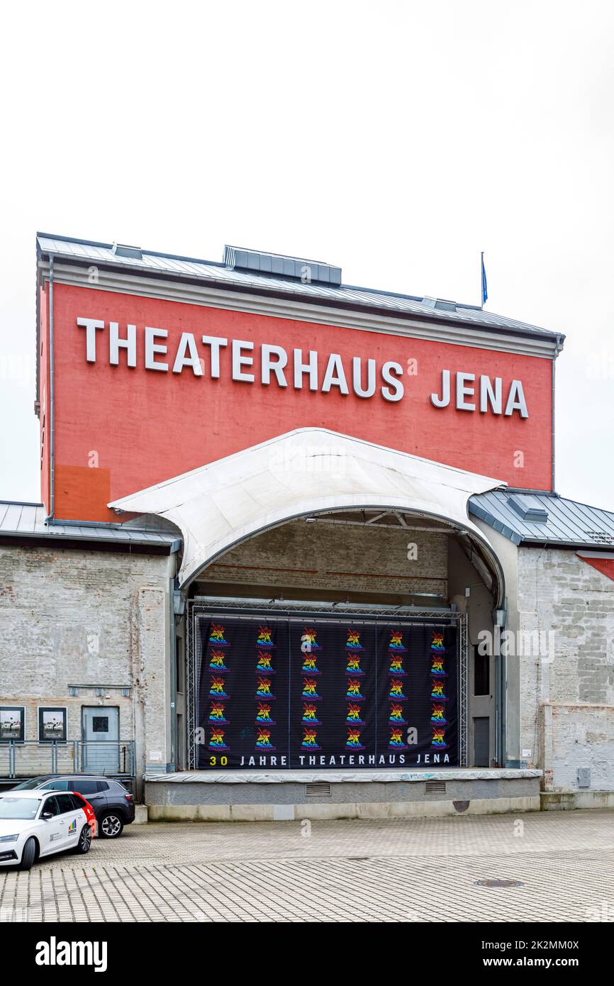 Theater house Jena Stock Photo - Alamy