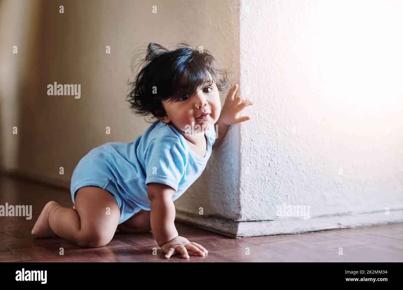 Girl Hiding In Corner