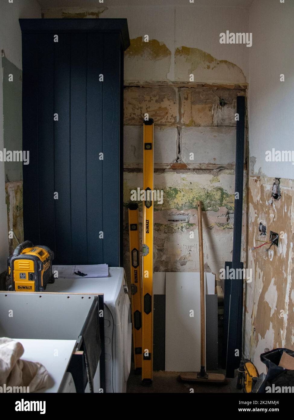 Glasgow, Scotland, United Kingdom. August 21st 2022: An old kitchen ...