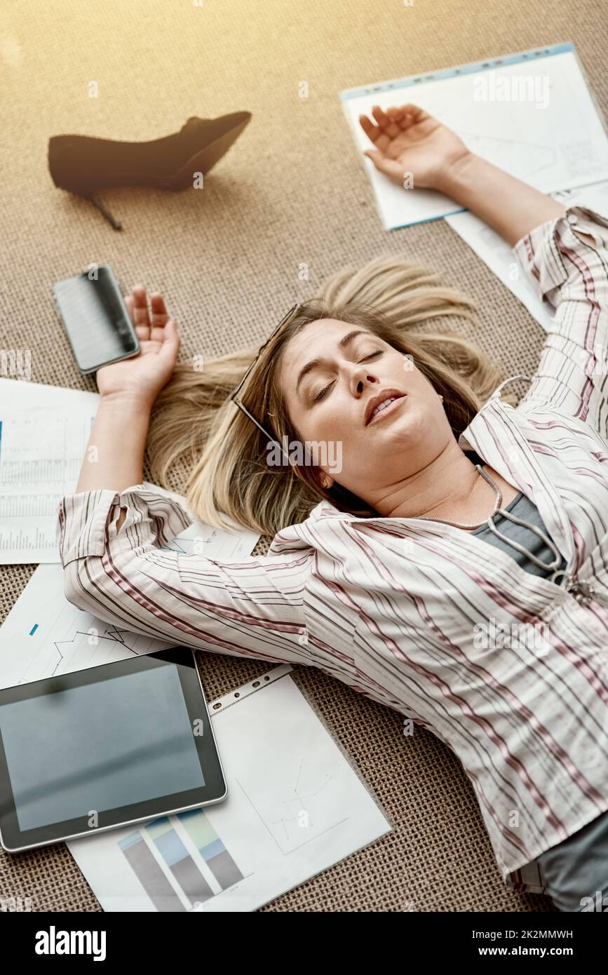 Physically Exhausted Person