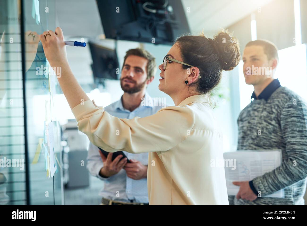 Everything becomes clearer once you puzzle through it. Shot of a group ...
