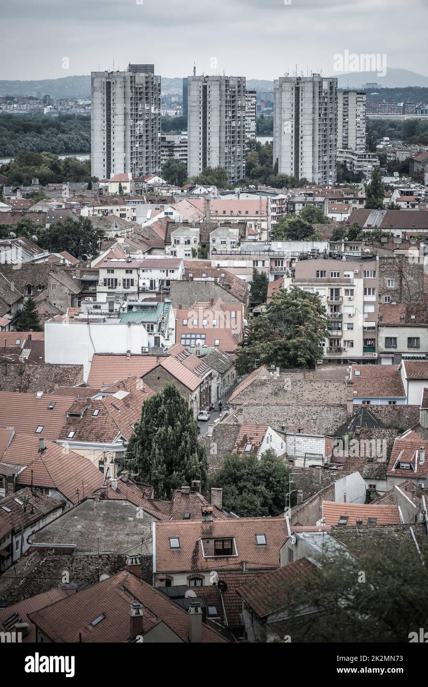 Zemun neighbourhood. Belgrade, Serbia Stock Photo - Alamy
