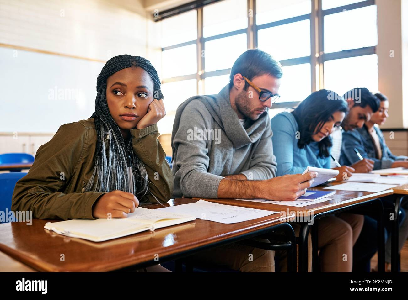 Boring College Classroom