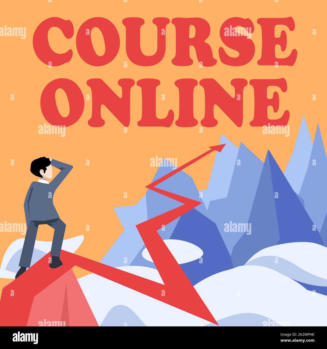 Text showing inspiration Course Online. Business approach eLearning ...