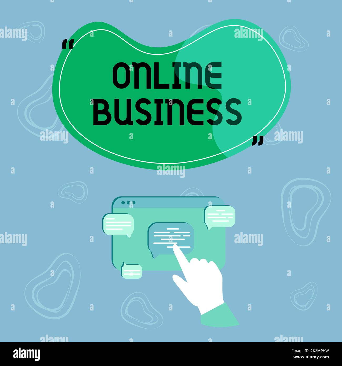 Hand writing sign Online Business. Internet Concept Commercial ...
