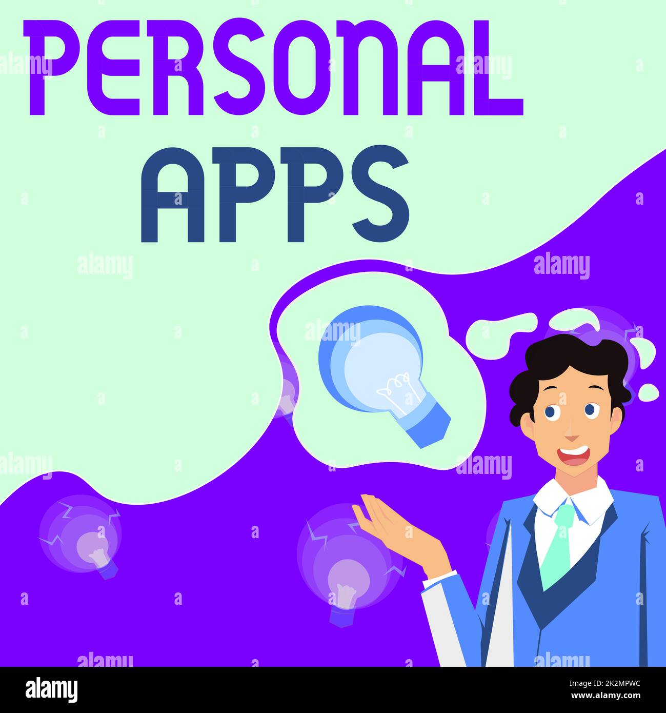 Conceptual display Personal Apps. Business showcase Organizer Online ...