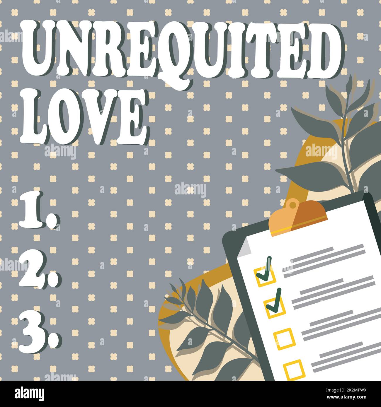 Text sign showing Unrequited Love. Word Written on not openly ...