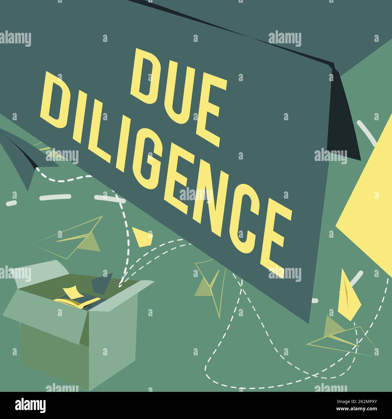 Conceptual display Due Diligence. Business showcase Comprehensive ...