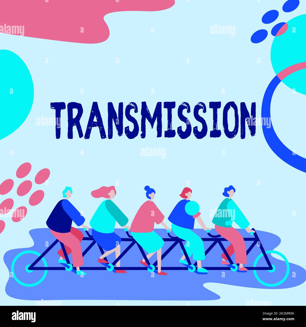 Handwriting text Transmission. Word Written on Automobile engine part ...