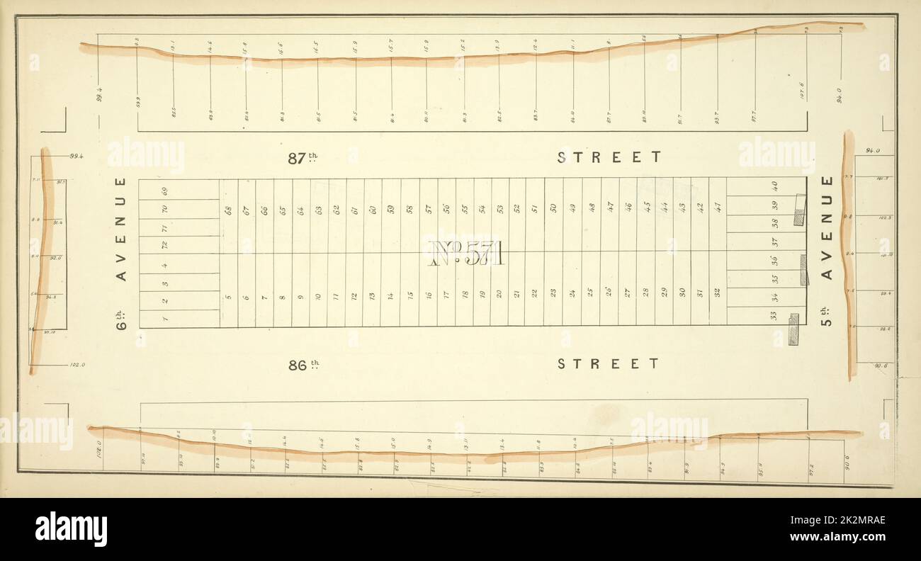 New York (N.Y.). Croton Aqueduct Department. Cartographic, Maps. 1853 ...