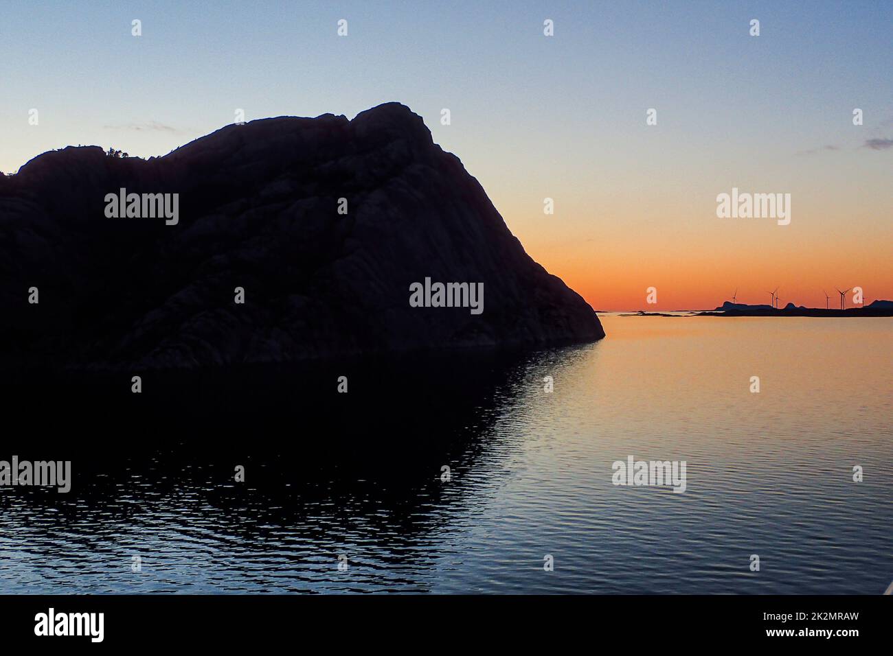 Norway - Vik, Sunset in the Sognefjord Stock Photo - Alamy