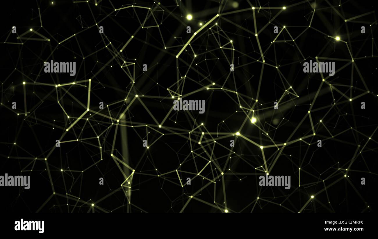 Abstract Plexus Technology Science And Engineering Stock Photo - Alamy