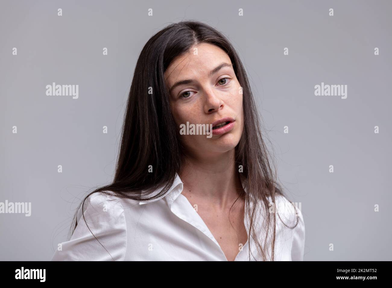 Sympathetic face hi-res stock photography and images - Alamy