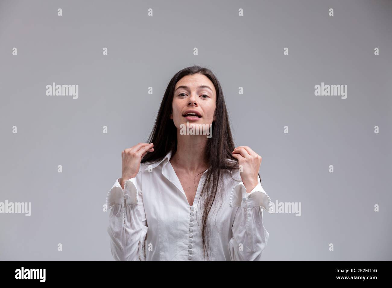 Explaining explanation hi-res stock photography and images - Alamy