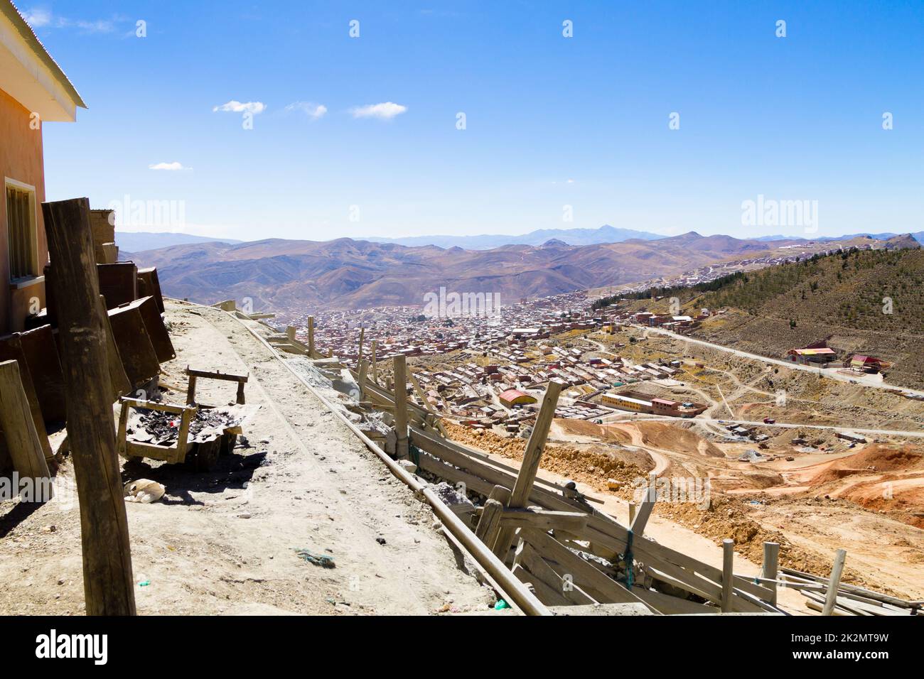 Potosi aerial view,Bolivia Stock Photo - Alamy