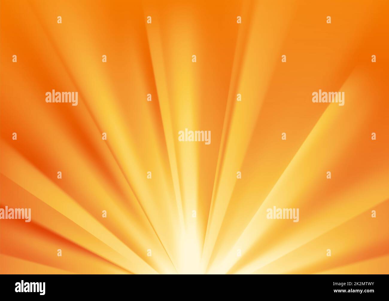 Yellow sun rays background with warm orange flare Stock Photo - Alamy