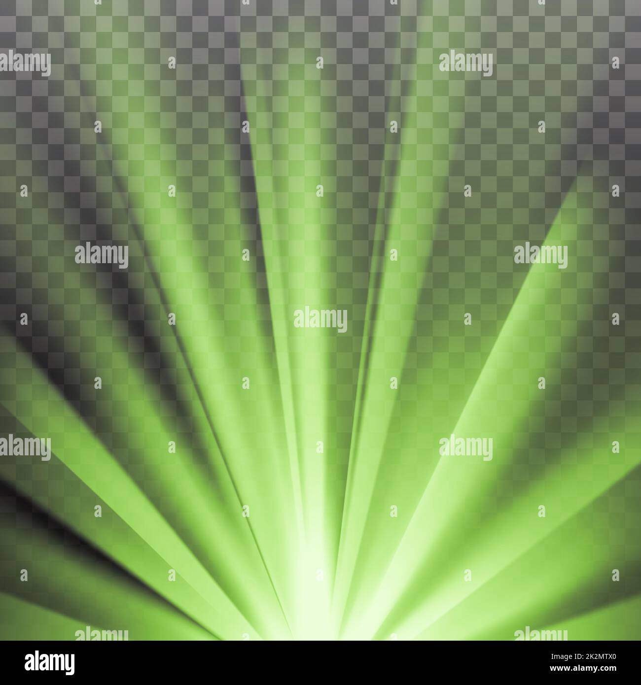 Green colored rays with color spectrum flare Stock Photo - Alamy