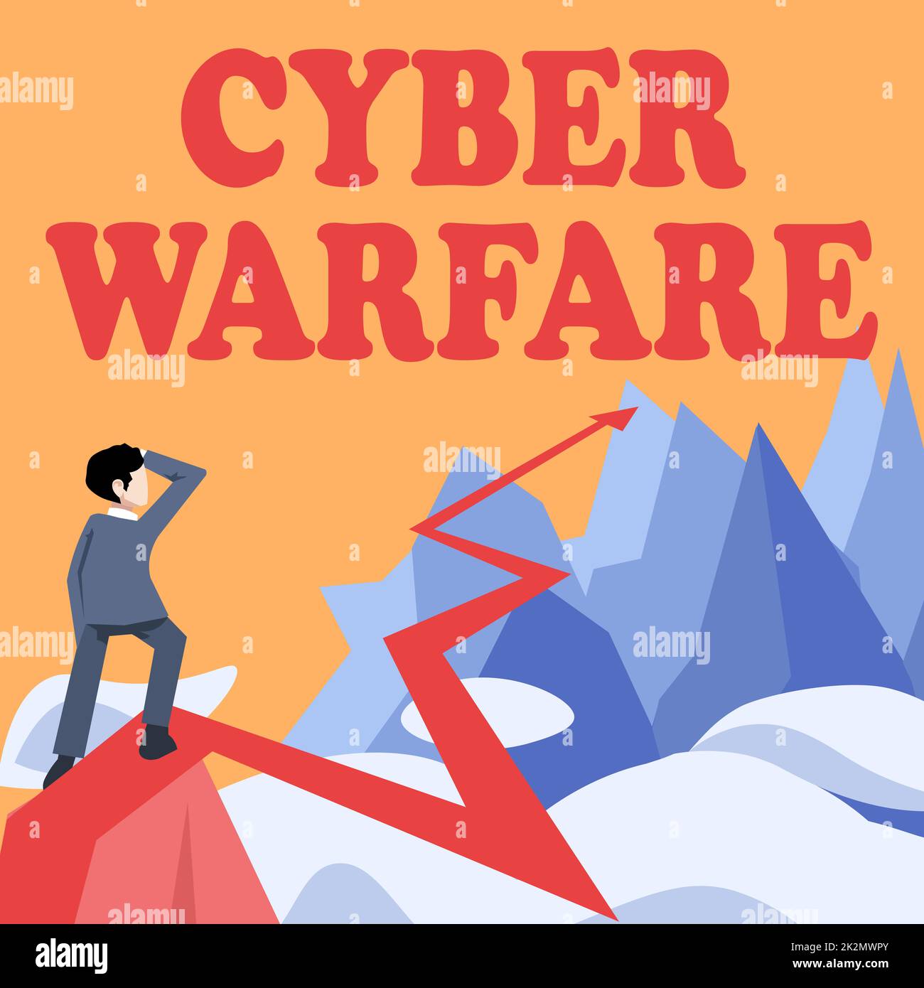 Sign displaying Cyber Warfare. Business overview Virtual War Hackers ... Sign displaying Cyber Warfare. Business overview Virtual War Hackers ...
