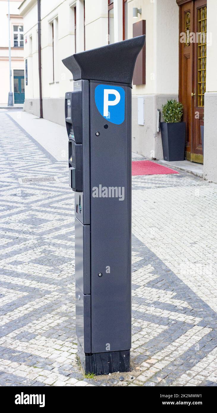 Parking slot on the street Stock Photo - Alamy