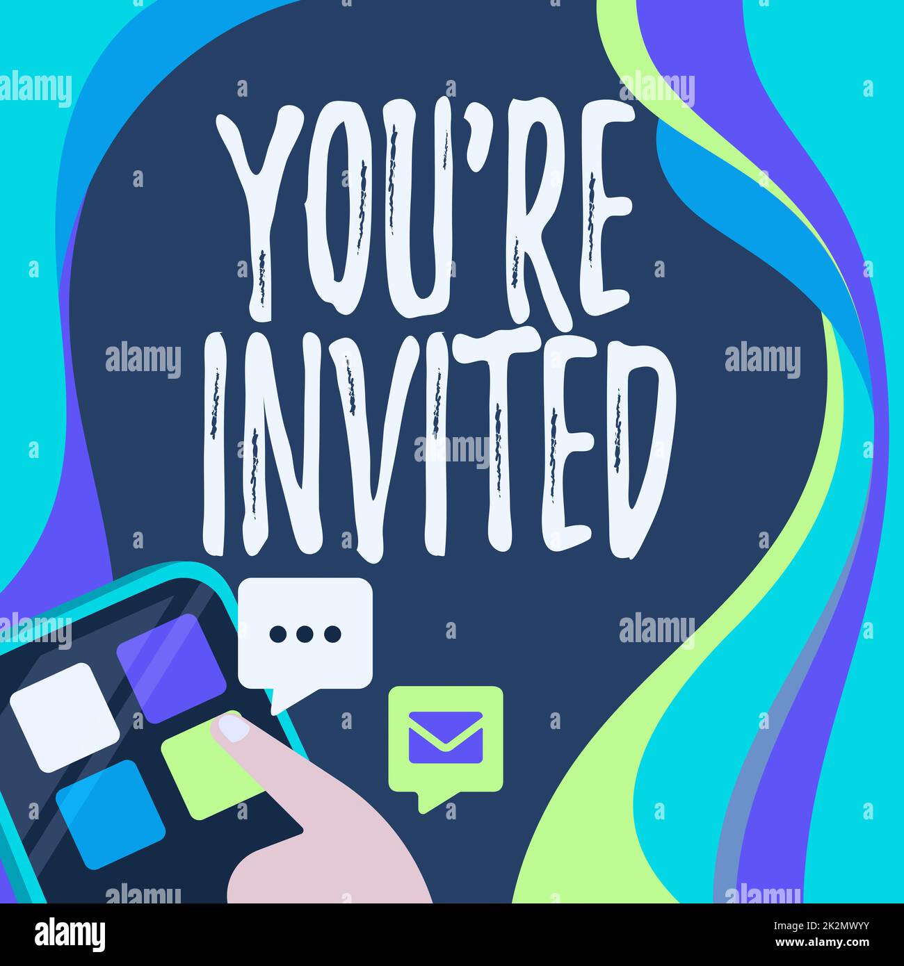 Inspiration showing sign You Re Invited. Business idea Please join us ...