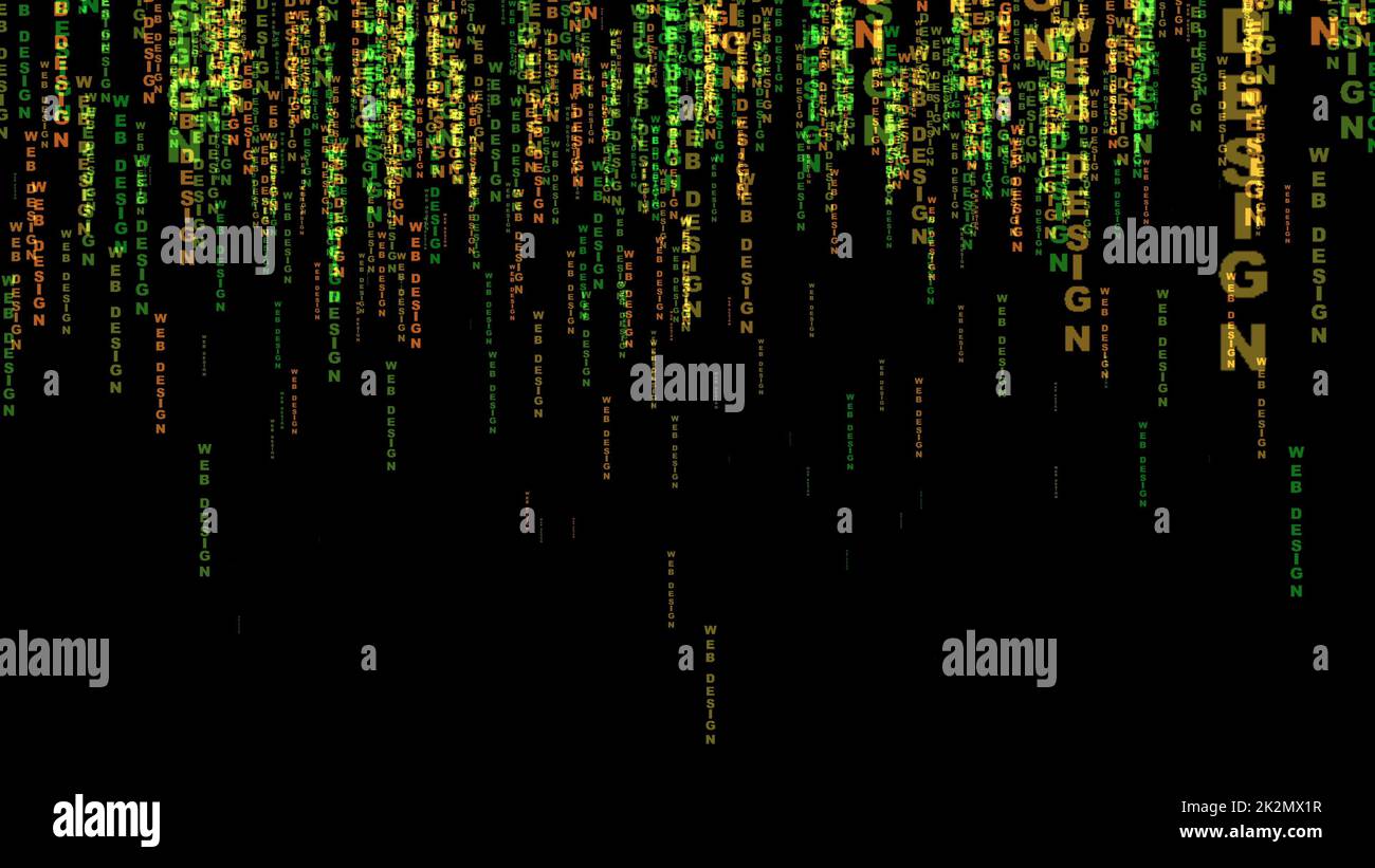 Web design on the web concept Stock Photo - Alamy