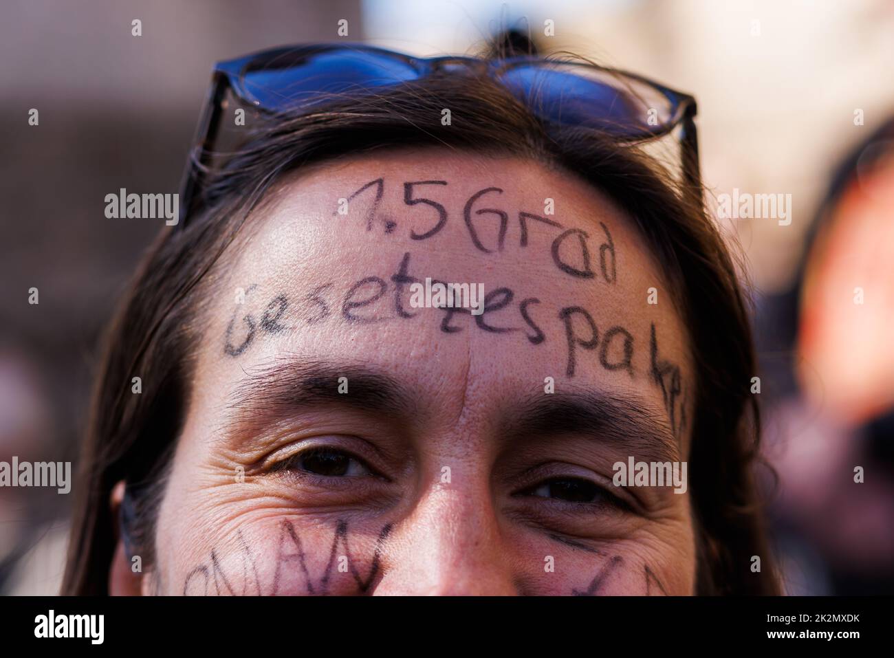 Freiburg, Germany. 23rd Sep, 2022. Diana Sträuber from the "German Zero ...