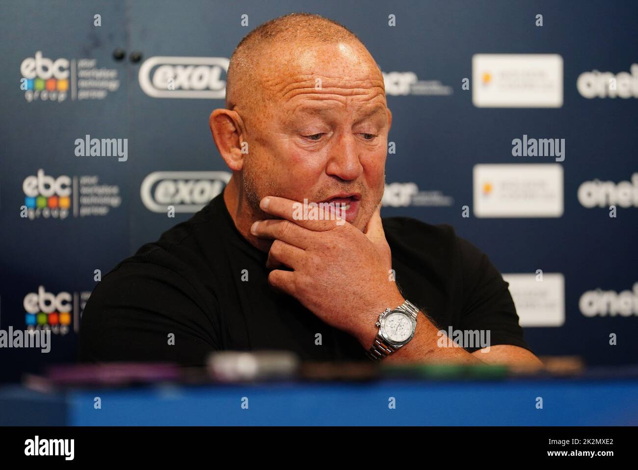 Worcester Warriors Director of Rugby Steve Diamond during a press ...