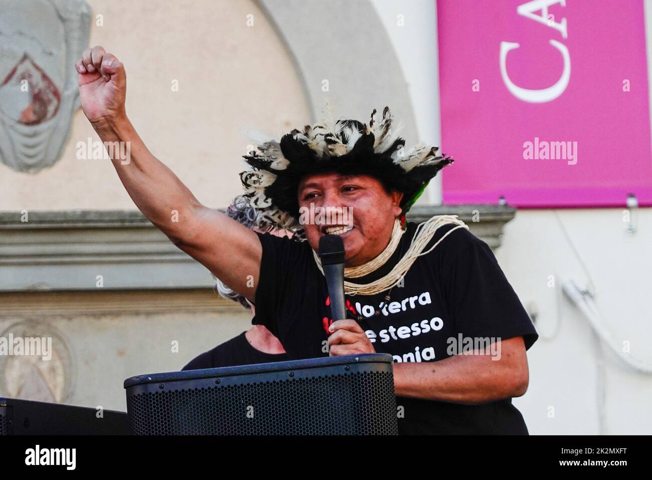 23rd September 2022, Florence Italy - Fridays For Future strike in ...