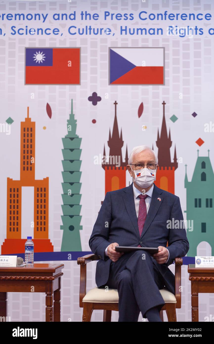 Senator Jiri Drahos at the Memorandum of Understanding Signing Ceremony ...