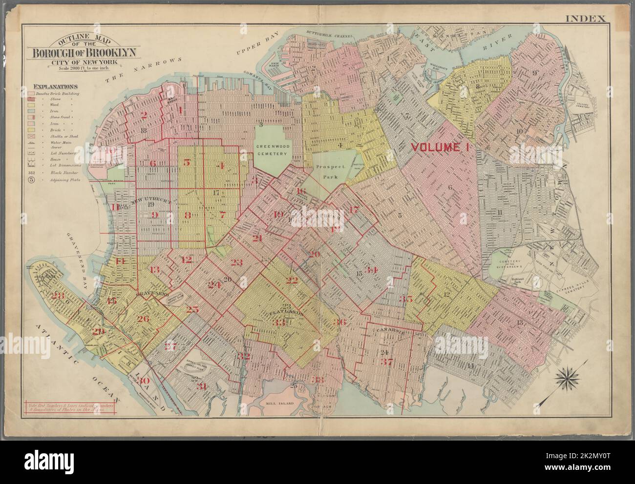 Bromley, George Washington. Cartographic, Maps, Index maps. 1907 ...
