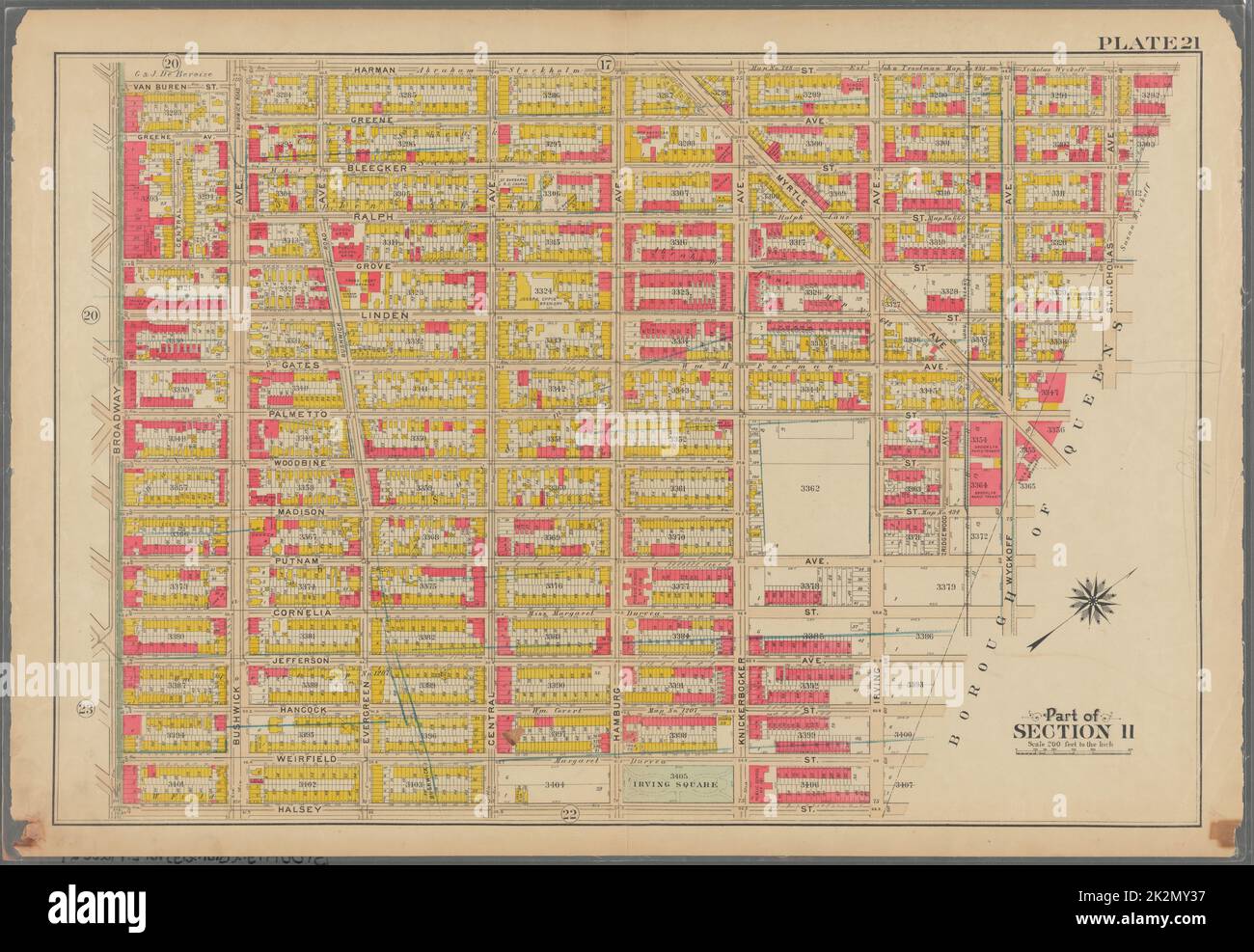 Bromley, George Washington. Cartographic, Maps, Atlases, land surveys ...