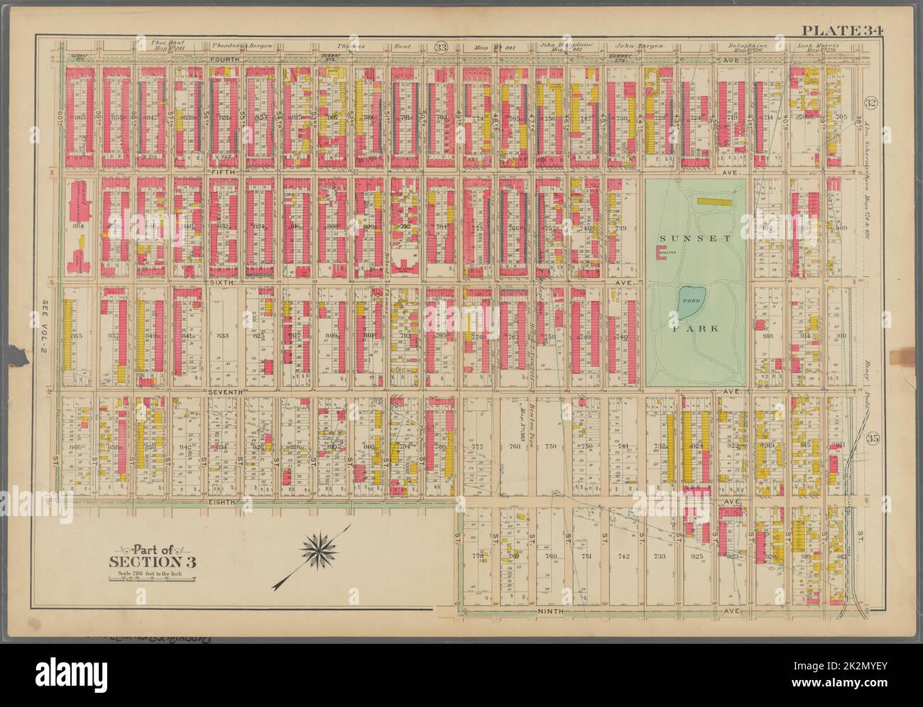Bromley, George Washington. Cartographic, Maps, Atlases, land surveys ...