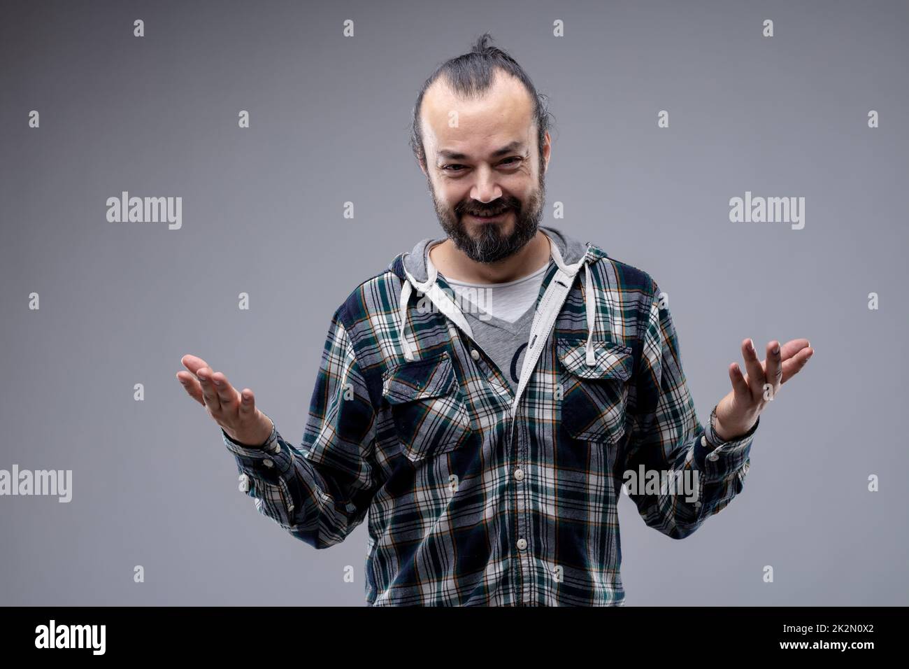 Approachable man smiling hi-res stock photography and images - Alamy