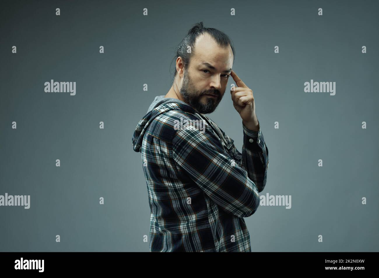 Man determined look hi-res stock photography and images - Alamy