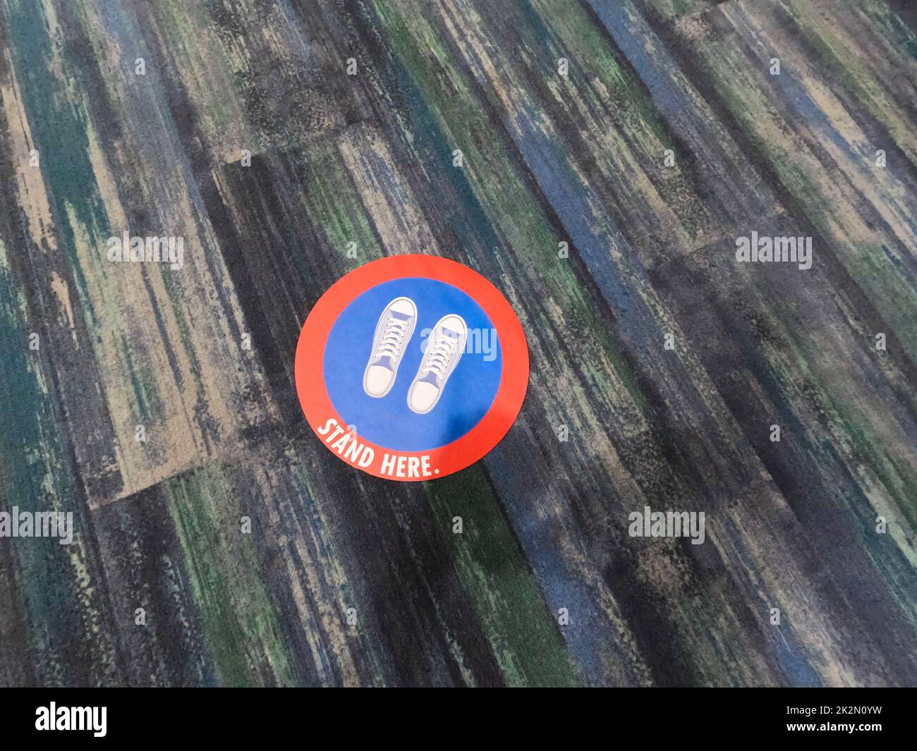 Social distancing concept for preventing coronavirus covid-19 with ...