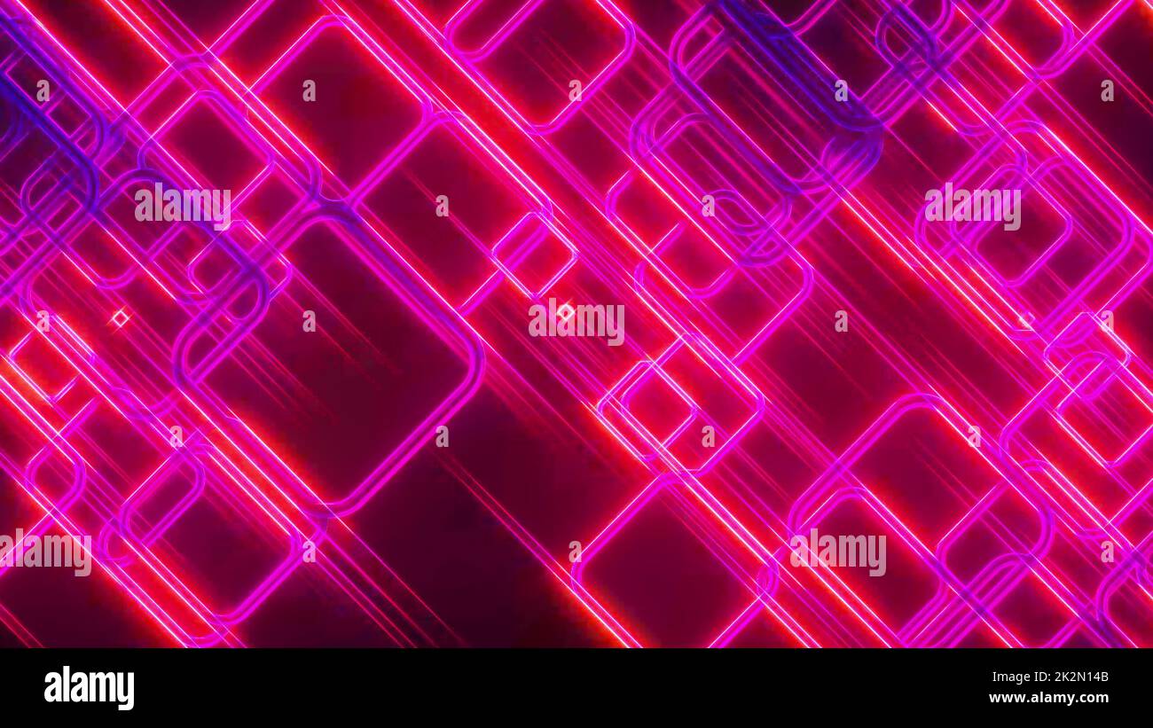 Glow squares and lines Stock Photo - Alamy