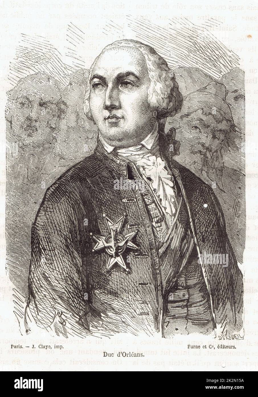 Louis-Philippe d’Orléans, duc de Chartres, puis duc d’Orléans, dit ...