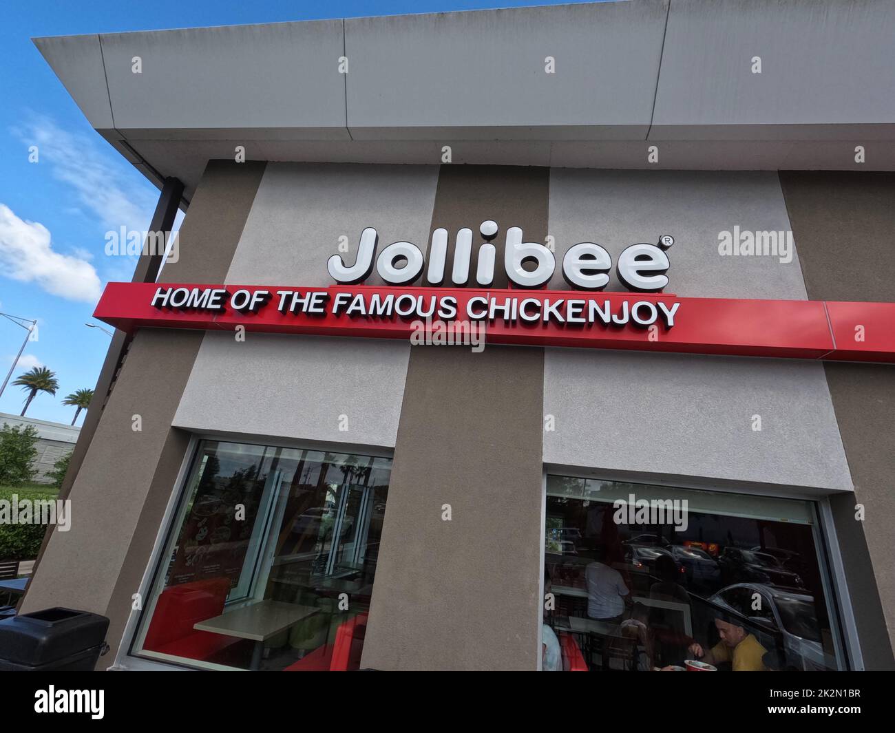 The front of Jollibee store in florida usa Stock Photo - Alamy