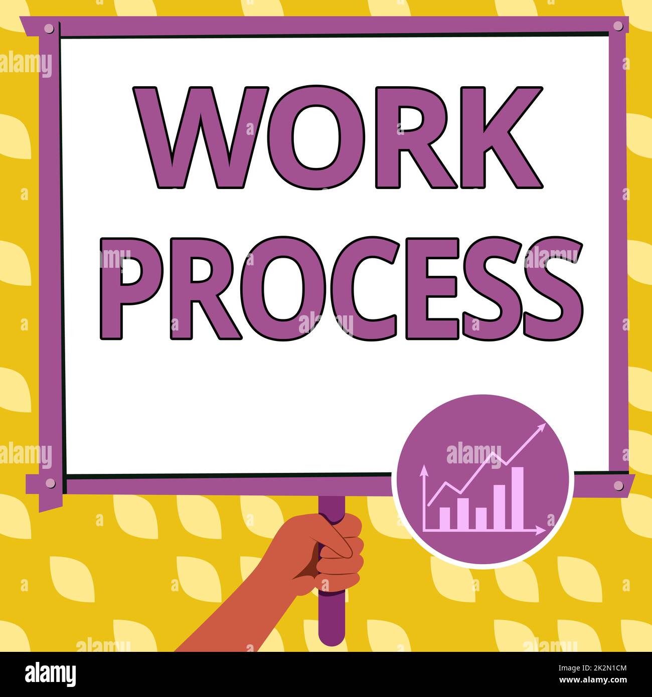 Text Showing Inspiration Work Process Business Idea Standard Procedures How To Handle A