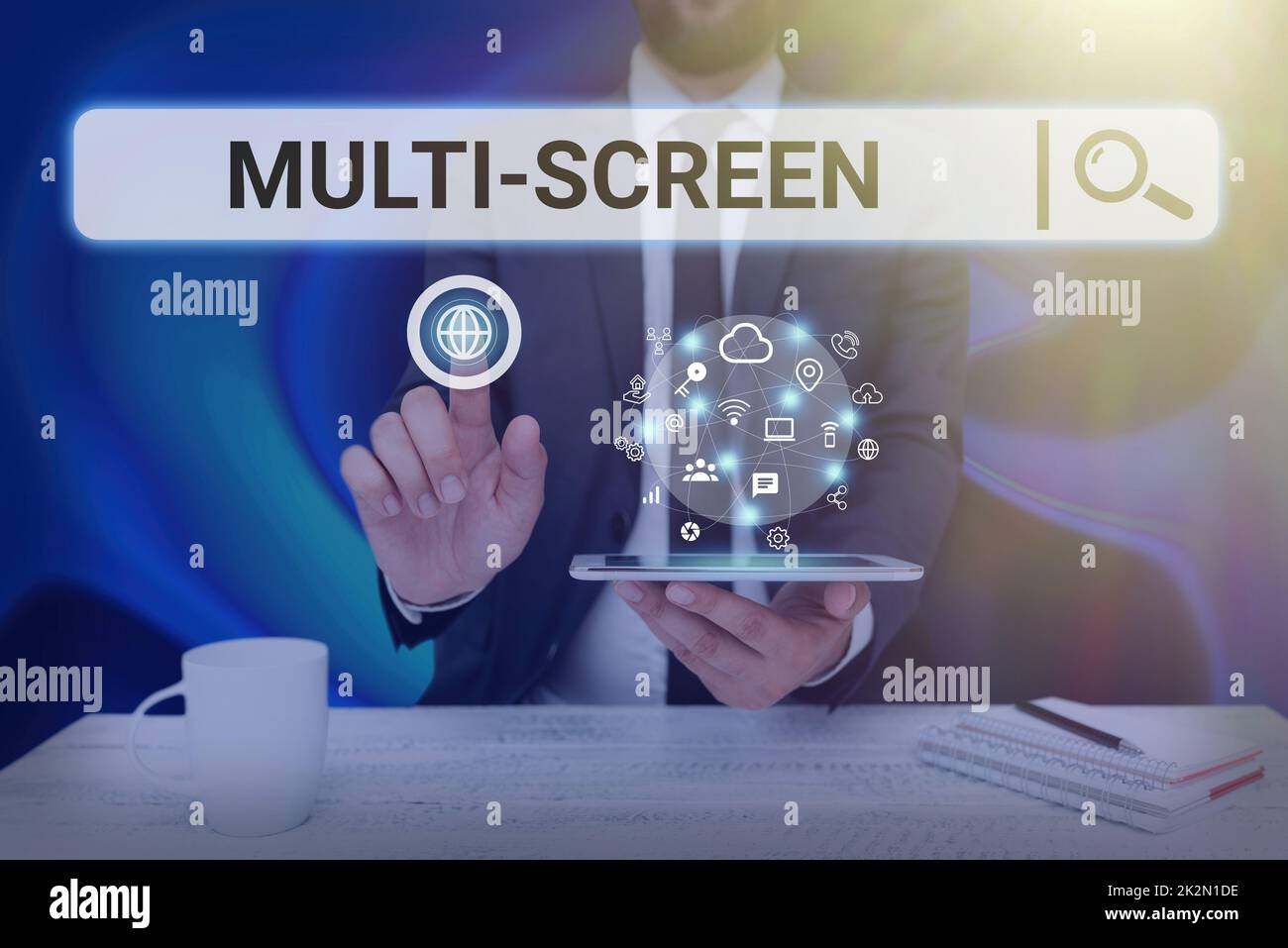 Conceptual display Multi Screen. Business idea Having or involving ...