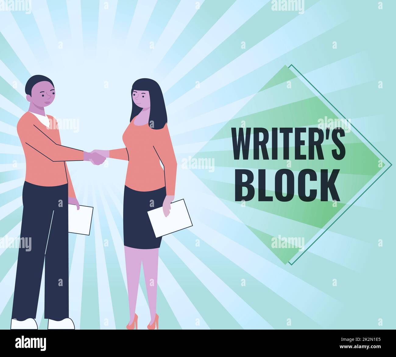 Writing Displaying Text Writer S Block Business Overview Condition Of
