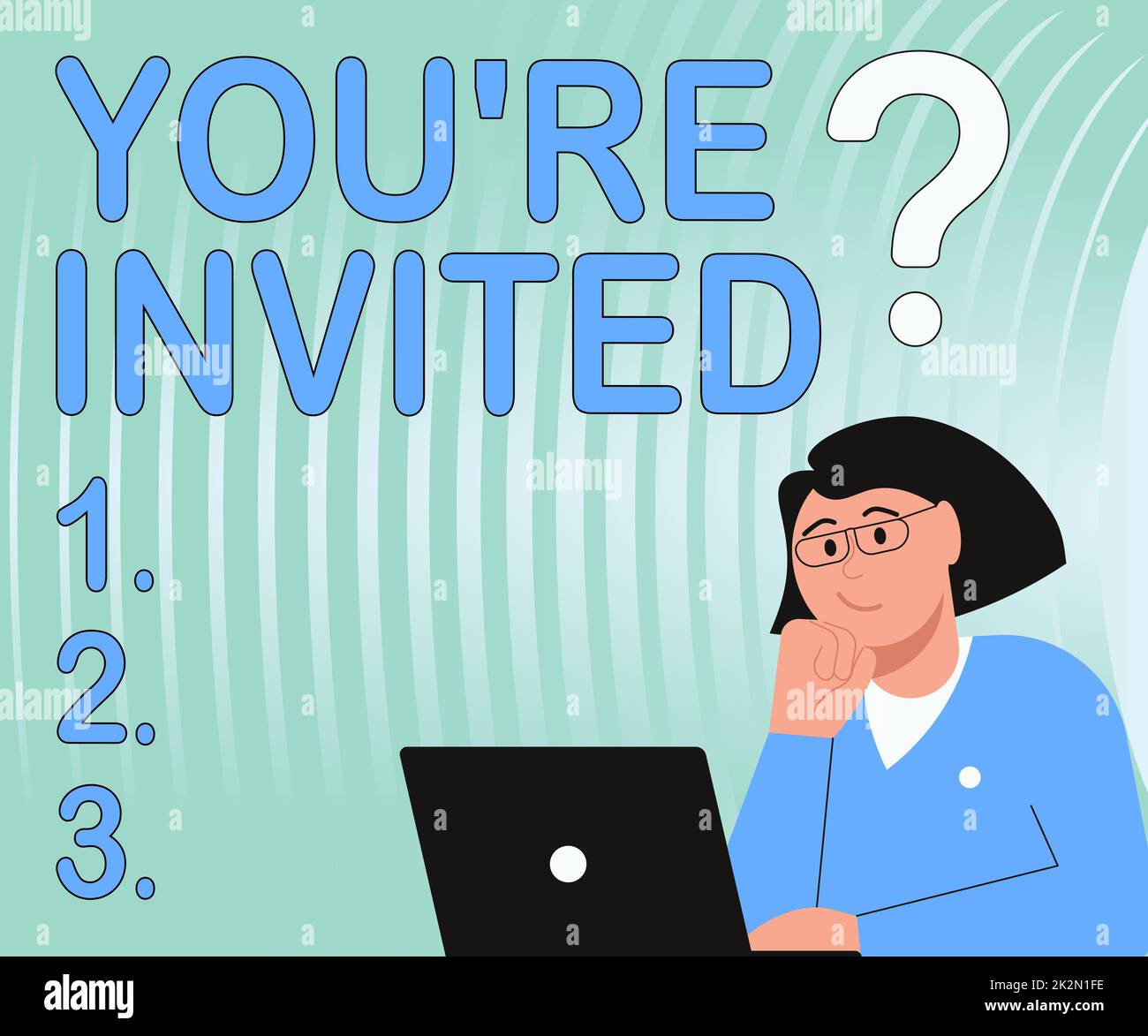 Formal invitation hand written hi-res stock photography and images - Alamy