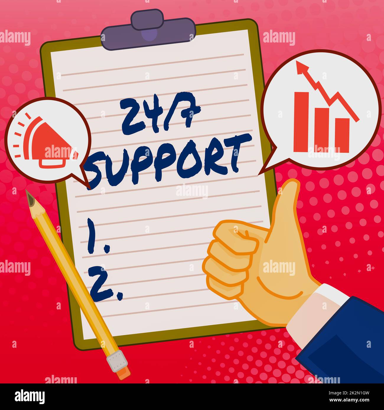 Text showing inspiration 24 Or 7 Support. Business showcase Giving ...