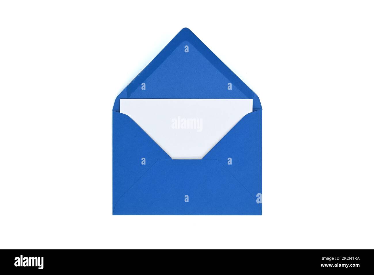 Blank white paper card hi-res stock photography and images - Alamy