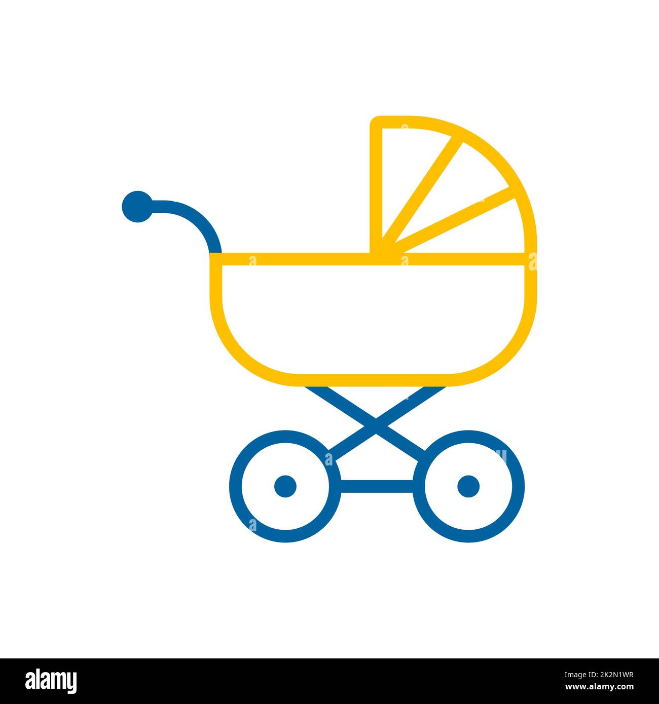 Pushchair icon hi-res stock photography and images - Alamy