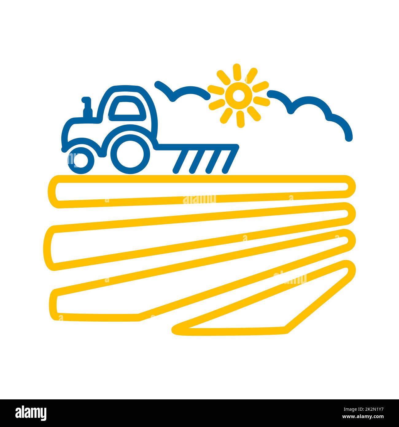 Machine sowing Cut Out Stock Images & Pictures - Alamy