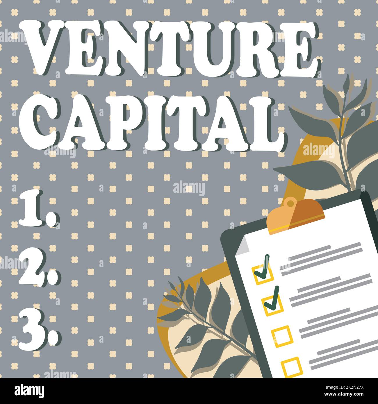 Conceptual caption Venture Capital. Business concept financing provided ...